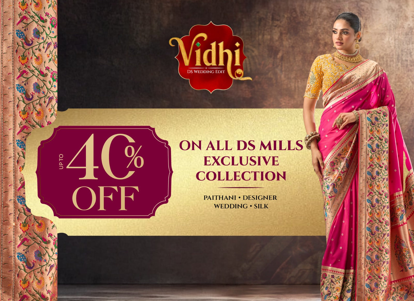 Authentic Sarees & Ethnic Wear Since 1976 | Dwarkadas Shamkumar