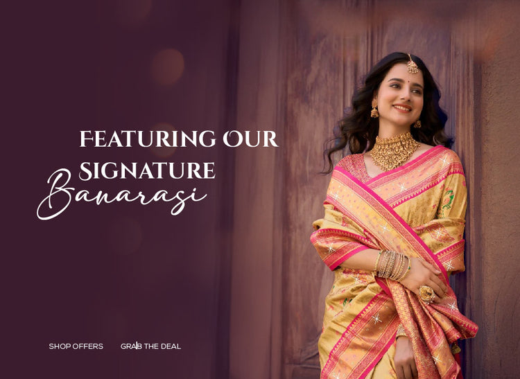 Authentic Sarees & Ethnic Wear Since 1976 | Dwarkadas Shamkumar
